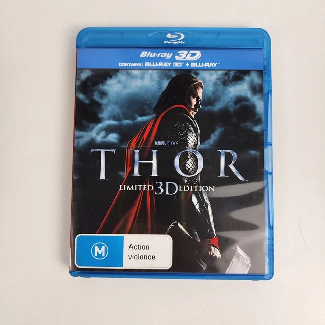 THOR LIMITED 3D Edition 3D + 2D Blu-ray 2011 Chris Hemsworth Region B EUR 8,20 - PicClick FR