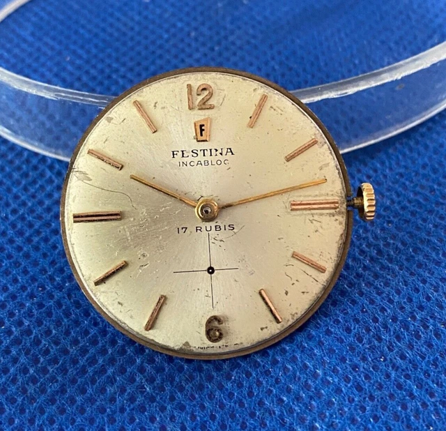 ORIGINAL FESTINA INCABLOC caliber P320 movement & dial (1/15355) EUR 30 ...
