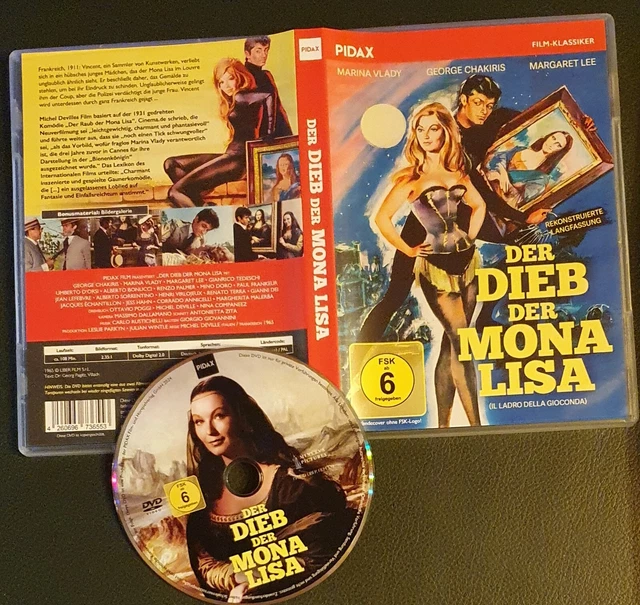 PIDAX FILMKLASSIKER, DER Dieb der Mona Lisa Marina Vlady, George ...