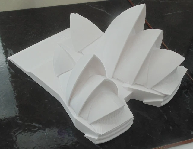 SYDNEY OPERA HOUSE 3D printed model £21.43 - PicClick UK
