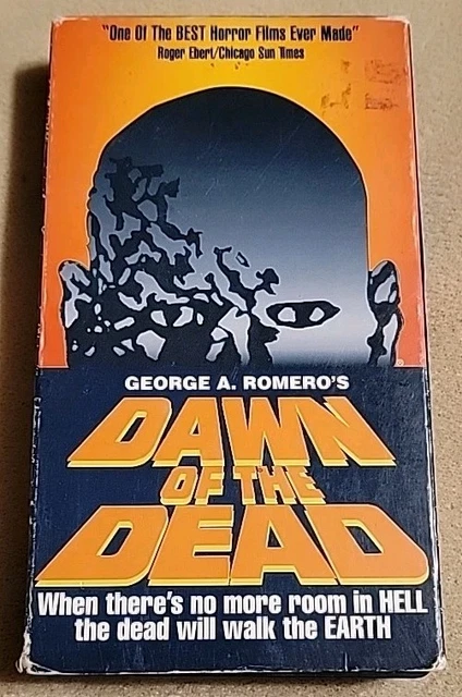 DAWN OF THE Dead (VHS, 1978) George A. Romero Horror Classic Zombies Anchor Bay £13.57 - PicClick UK