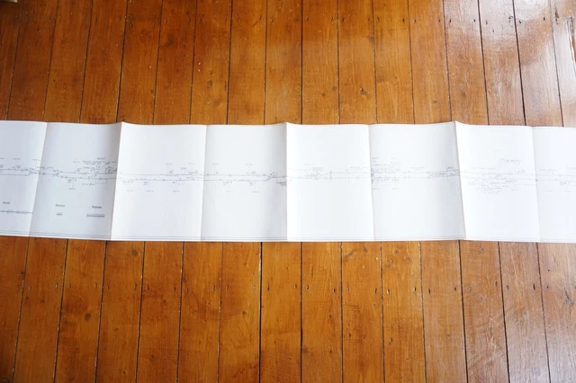 1987 TONBRIDGE SIGNALLING Signals Railway Plan British Rail Map £24.99 ...