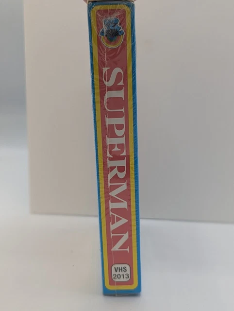 SEALED 1987 SUPERMAN InterGlobal Home Video Promotions VHS Kid Flicks ...