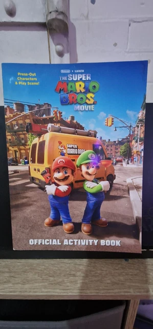 SUPER MARIO BROS The Movie - Activity Book - Press Out Characters £2.49 ...