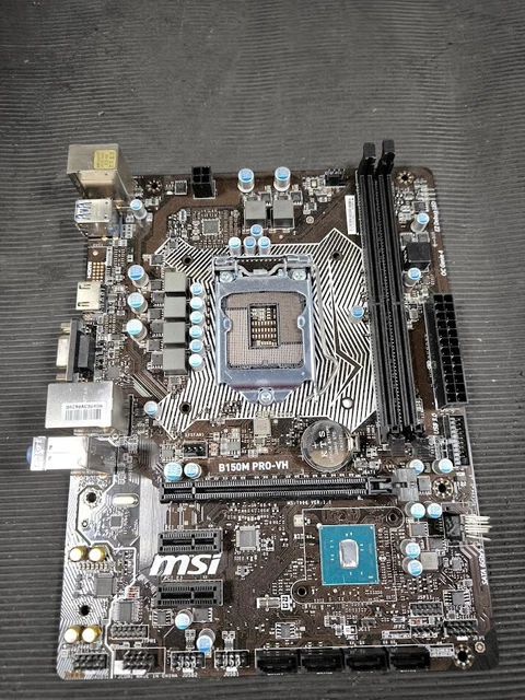MSI B150M PRO-VH Motherboard - For Parts, Cosmetic Wear £5.03 - PicClick UK