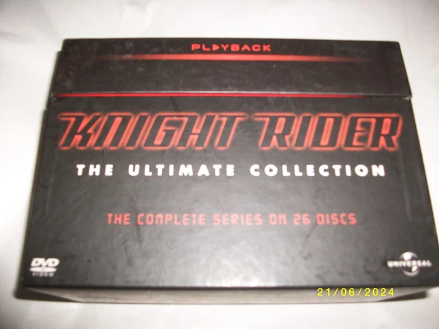 KNIGHT RIDER THE Ultimate Collection Complete Box Set DVD 26 Discs ...