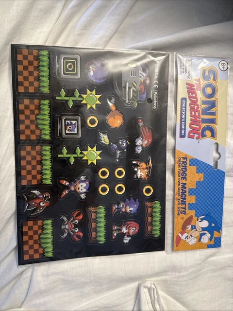SONIC THE HEDGEHOG Refrigerator Magnets Collector's Edition SEGA ...