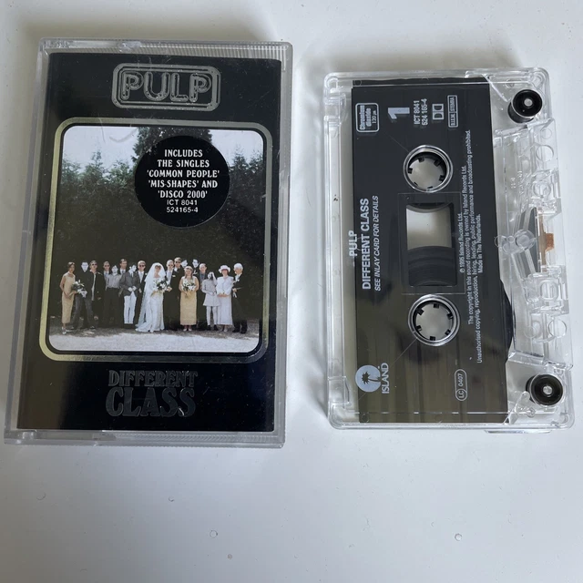 PULP - DIFFERENT Class - Cassette Tape ICT8041 Excellent Condition ...