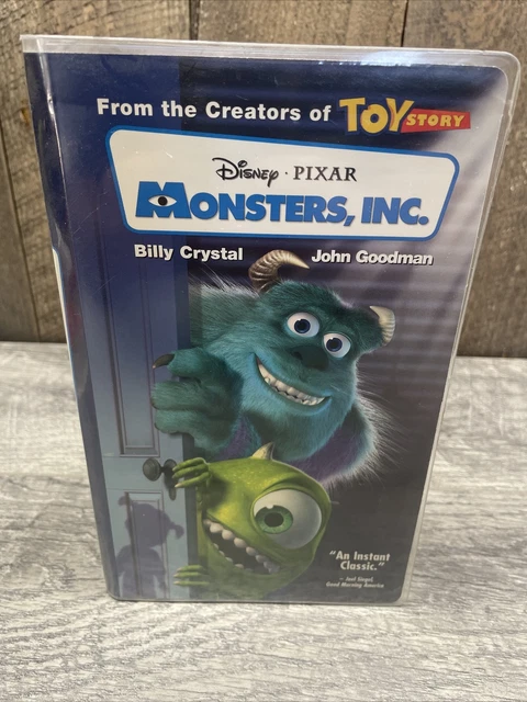 MONSTERS INC DISNEY Pixar (VHS, Clamshell) Blue VHS Tape Edition. £10. ...