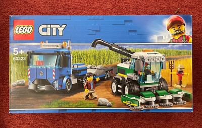 LEGO CITY 60223 Transporter Harvester Farm Farm Farm Truck Truck Truck ...