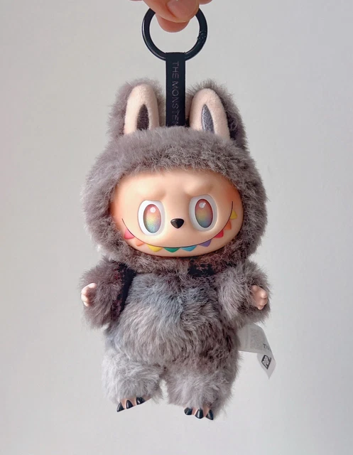 POP MART LABUBU The Monsters Big into Energy Plush Figure - Secret Grey ...