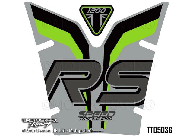 TRIUMPH SPEED TRIPLE 1200 RS 2021 2022 Motorcycle Tank Pad Protector £ ...