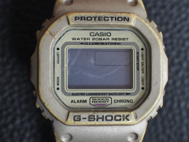 RARE VINTAGE CASIO G-Shock Origin Watch Model Dw-5600 Cal 1545 $114.61 ...