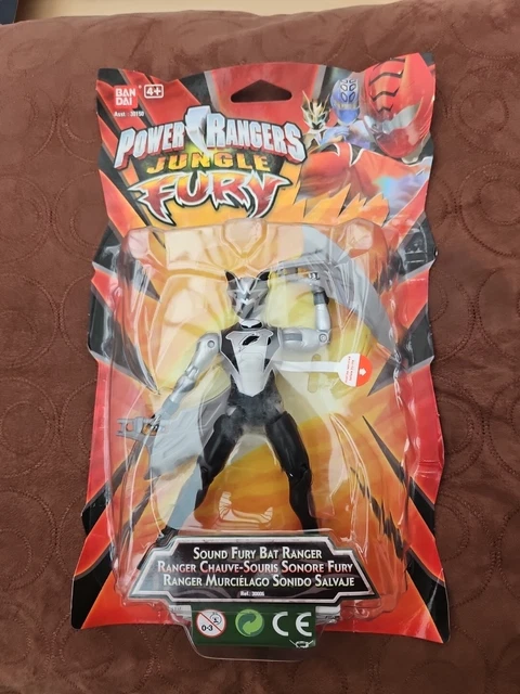 POWER RANGERS JUNGLE Fury Black BAT Ranger Factory Sealed New 2007 £0. ...