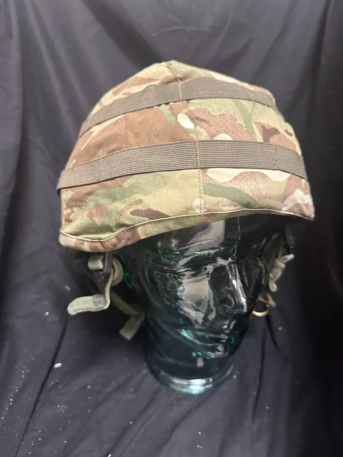 BRITISH ARMY SURPLUS combat helmet LARGE plus 2 x covers £39.99 ...