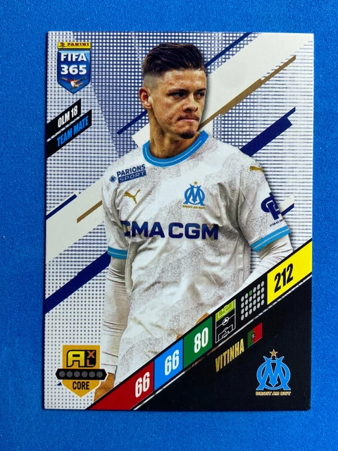 PANINI ADRENALYN FIFA 365 2024 OLM18 Vitinha (O. Marseille) card 207 ...