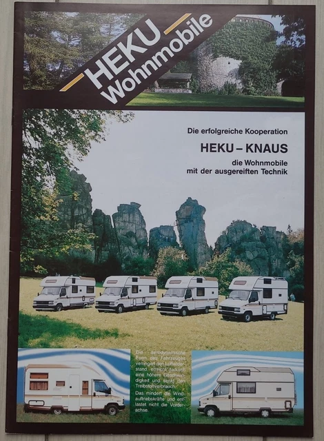 FIAT DUCATO/TALENTO WOMO HEKU/Knaus prospetto/opuscolo/opuscolo ...