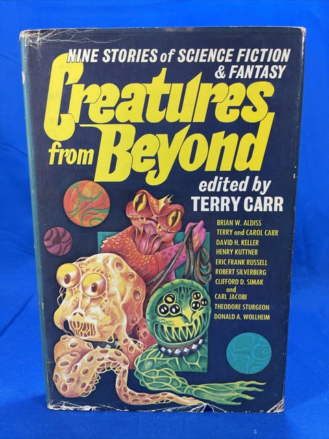 TERRY CARR EDITED 1975 “Creatures From Beyond” Science Fiction And ...