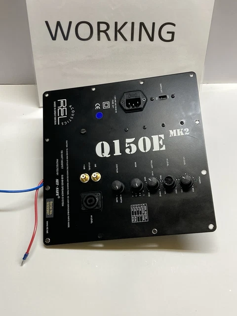 REL Q150E MK2 Subwoofer Amplifier Unit Replacement Part Good Condition ...