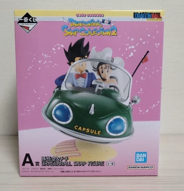 ICHIBAN KUJI DRAGON Ball SNAP COLLECTION 2 A Prize Goku & Chi-Chi Car ...