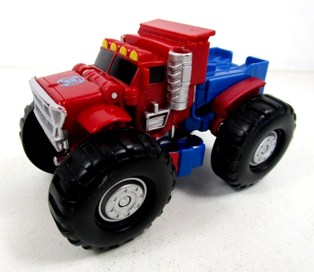 TRANSFORMERS RESCUE BOTS Optimus Prime Monster Truck Hasbro Tomy 2015 ...
