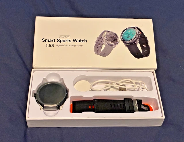 XIAOMI S4 ULTRA Smart Sports Watch v1.53 | HD Screen | Orange & Black ...