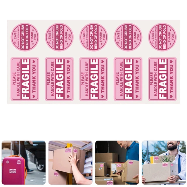 50 SHEETS SHIPPING Boxes Warning Labels Fragile Stickers for Moving £19 ...