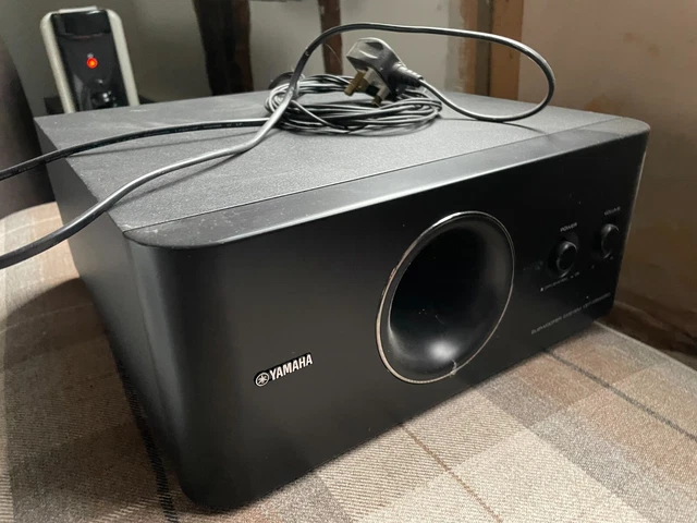 YAMAHA YST-FSW050 16CM 6" Active SubWoofer Powered SUB Compact SLIM ...