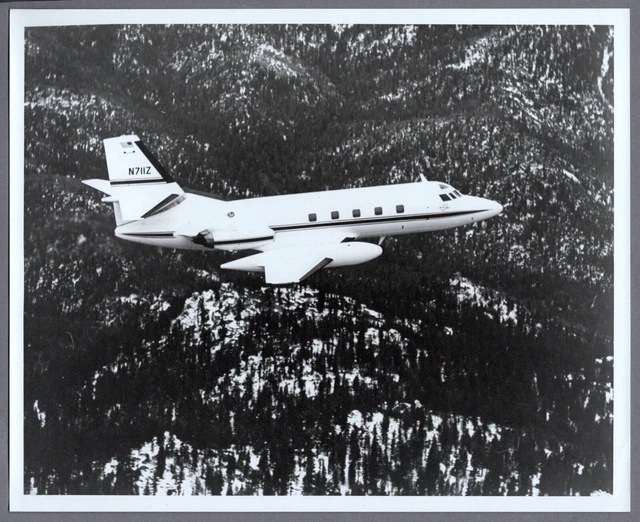 LOCKHEED JETSTAR N711Z Large Vintage Original Manufacturers Photo ...