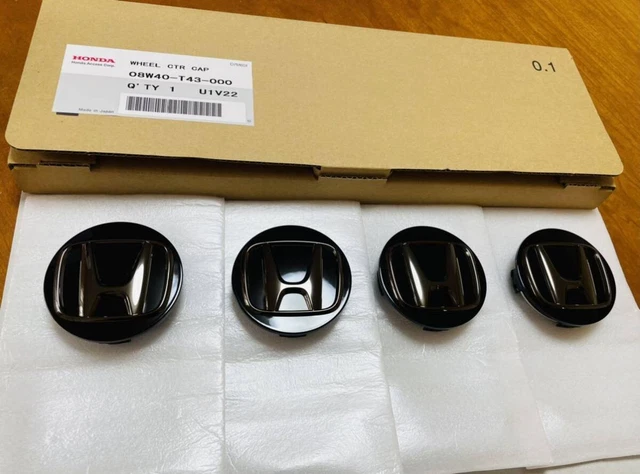 JDM OEM HONDA Civic FL1 FL4 Type-R Type R Wheel center cap Black 4pcs ...