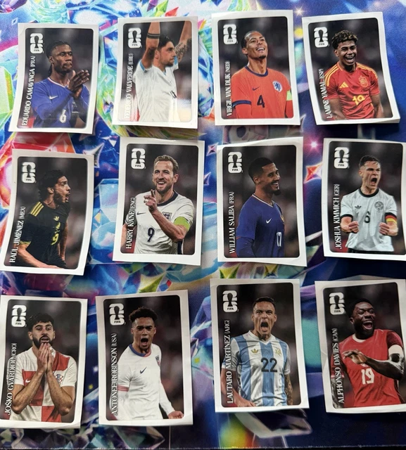 PANINI FIFA WORLD Cup 2026 Coca Cola promotion complete set of 12 ...