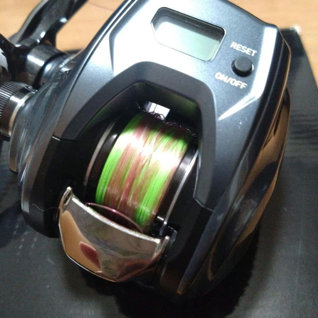 DAIWA TIERA AIR IC 100XHL Left Baitcasting Reel Used 1 Hour Excellent ...