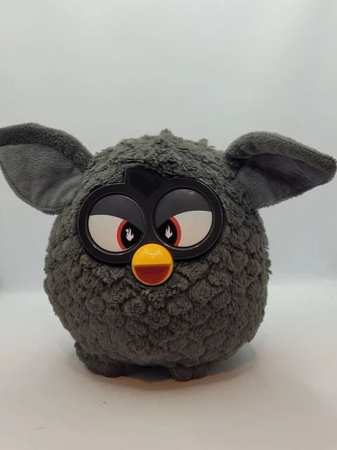 FURBY BLACK TEDDY 7"Plush Cuddly Soft Toy Furby Teddy Hasbro 2013 ...
