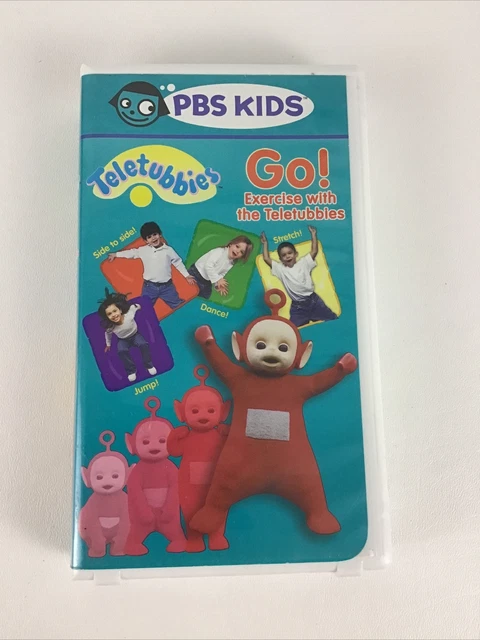 TELETUBBIES VHS TAPE Go Exercise With Teletubbies Vintage PBS Kids 2001 ...