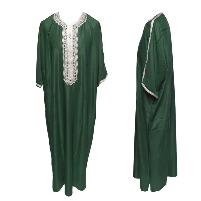 ORIGINAL MAROCAIN HOMMES Thobe Juba Kandora Djellaba Gandouras EUR 55 ...