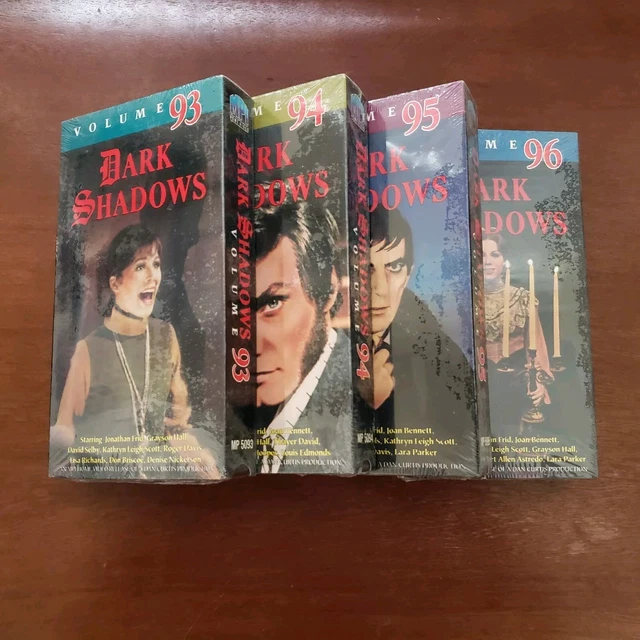 DARK SHADOWS ORIGINAL TV Series VHS Tapes. Volume 93-96. SEALED. £10.00 ...