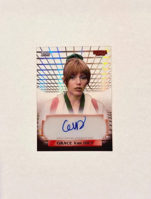 2025 TOPPS STRANGER Things High Tek Grace Van Dien as Chrissy ...