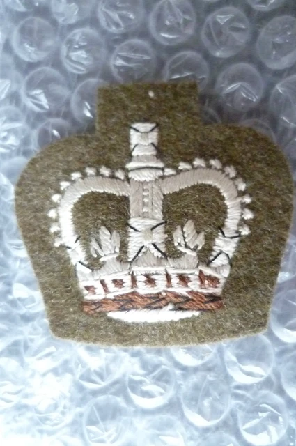 BRITISH ARMY INSIGNIA Crown Patch Cloth Badge (50x50 mm) £3.99 ...