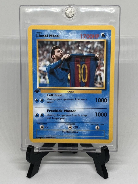 LIONEL MESSI POKÉMON Card Argentina FC Barcelona $5.00 - PicClick