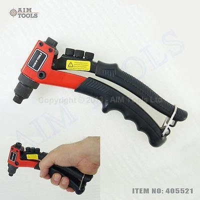 8& HEAVY DUTY Hand Riveter Rivet Gun Riveting Tools, 2.4-4.8MM 4 ...