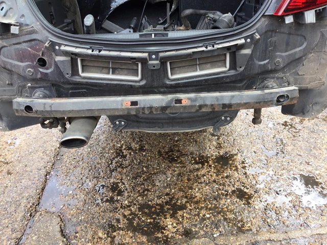 VAUXHALL CORSA D Rear Bumper Support Bar Crash Bar 5 Door Model 2006 ...