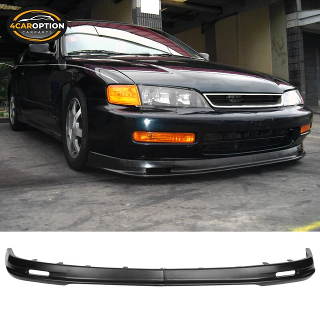 FIT 96-97 HONDA Accord Mugen Style Front Bumper Lip Spoiler Splitter 2pcs Set PU EUR 72,07 ...