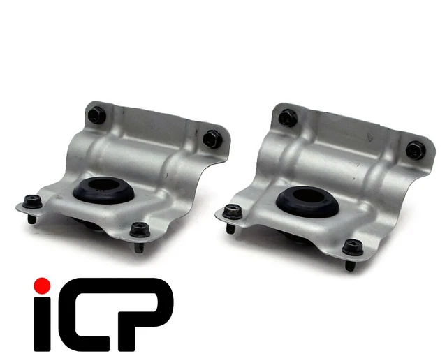 GENUINE LOWER RADIATOR Brackets & Cushions Fits: Subaru Impreza 00-07 ...