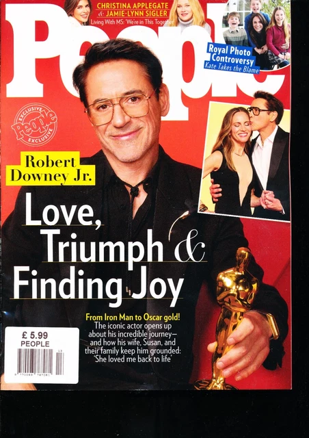 PEOPLE MAGAZINE MARCH 25 2024 Christina Applegate Jamie -Lynn Sigler ...
