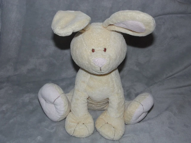 MARKS AND SPENCER rabbit soft toy M&S cream bunny comforter £11.45 - PicClick UK