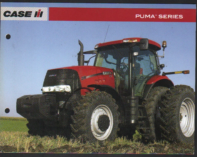 CASE IH &PUMA SERIES" Tractor Brochure Leaflet £5.00 - PicClick UK
