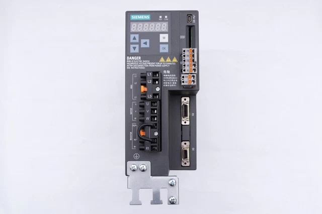 SIEMENS SINAMICS V90 PROFINET 3Ph Servo Drive 1kW 6SL3210-5FE11-0UF0 £ ...