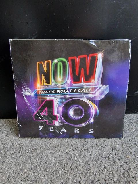 NOW THAT'S WHAT I Call 40 Years - Various Artists (NOW) 5CD Album EUR ...