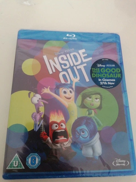 DISNEY PIXAR INSIDE Out Blu-Ray Disc New And Sealed £3.99 - PicClick UK