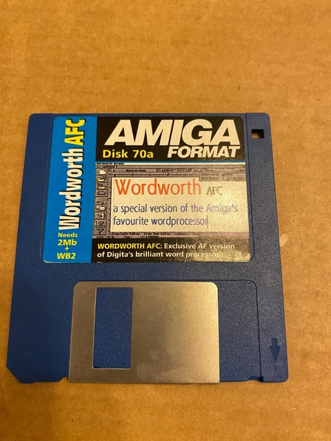 VINTAGE COMMODORE AMIGA Disk - Wordworth AFC £3.00 - PicClick UK